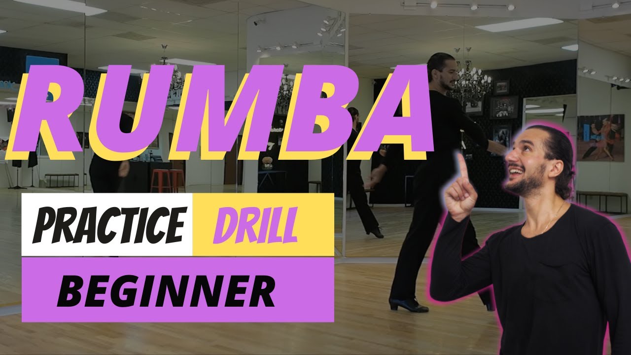 How to practice RUMBA | Tip#60 | dance drill | Basic Rumba | Spot Turn ...