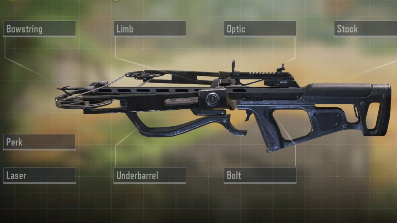 Cod Mobile : All Crossbow gunsmith attachments ! (MAX level) - YouTube