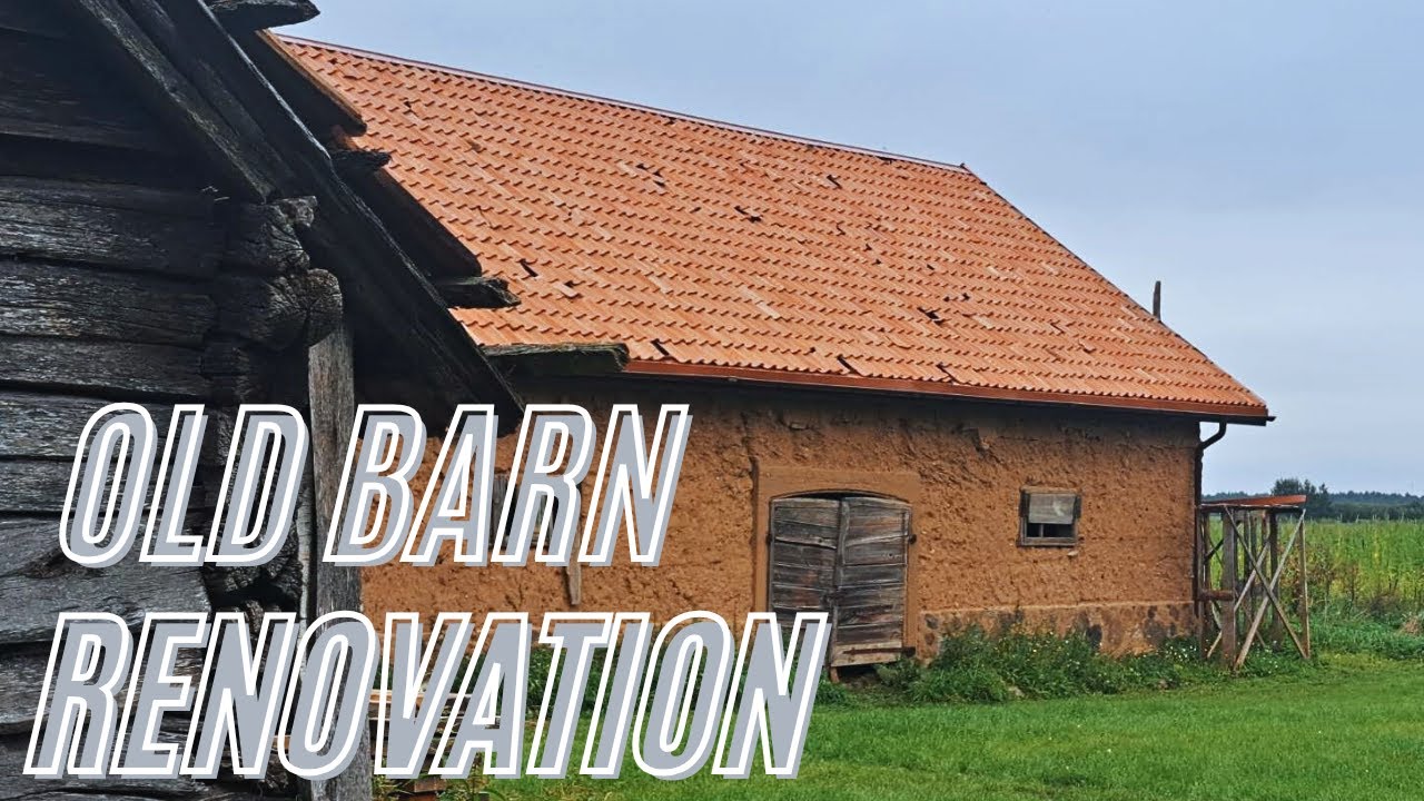 Clay Barn Roof Almost Finished – Installing Fascia Boards & Ornaments ...