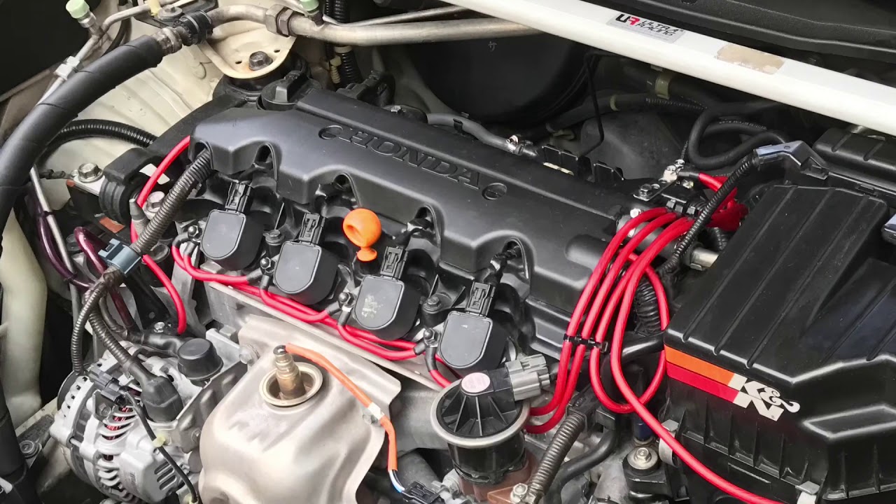 Honda Stream RN6 DIY valve clearance - YouTube