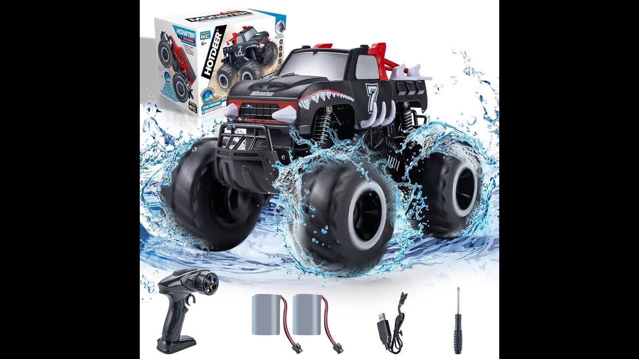 OX33 水陸両用ラジコンカー - YouTube