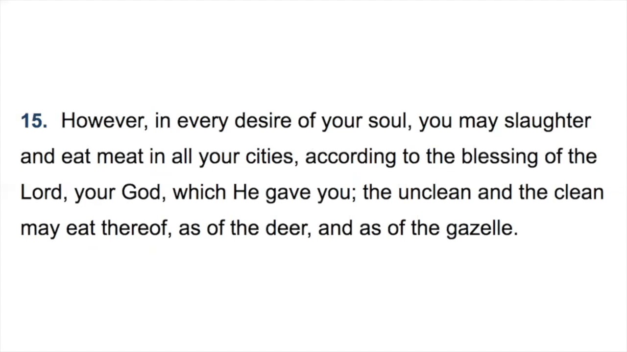 Re'eh - Samaritans, BeGeD KeFeT, Sheva, Deuteronomy 12:11-15 - YouTube