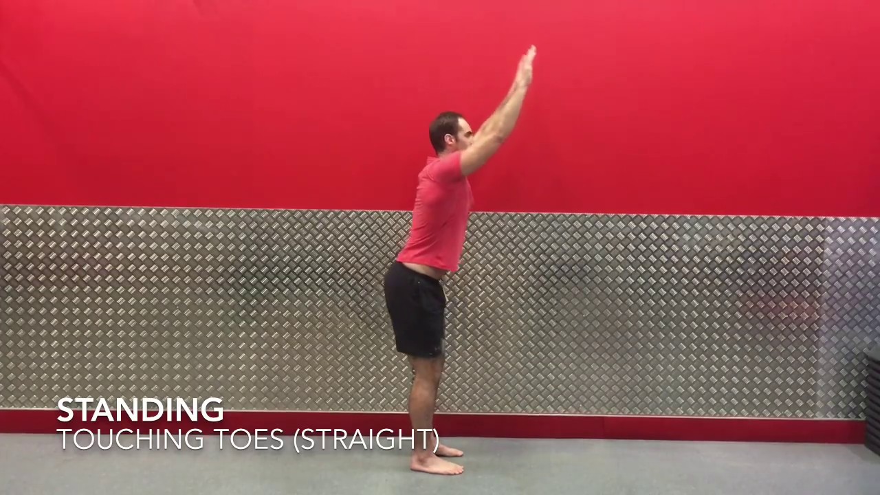 Touching Toes Standing - YouTube