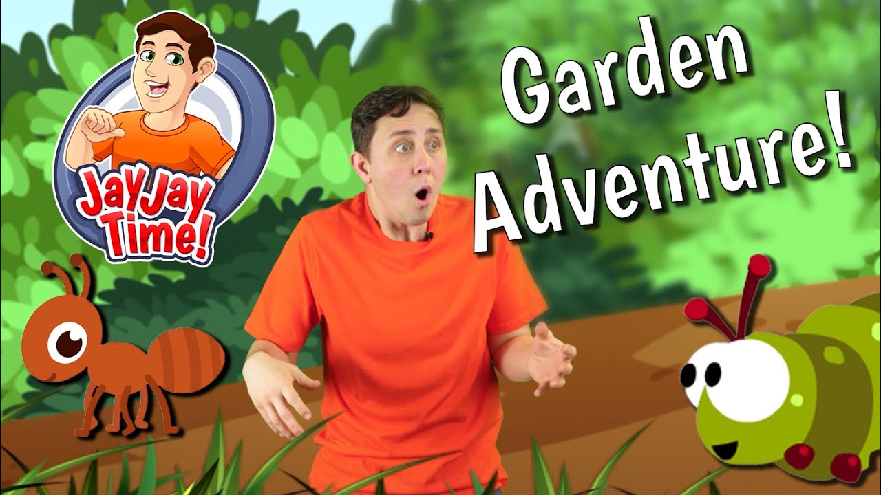 Garden Adventure for Toddlers! - Jay Jay Time - YouTube