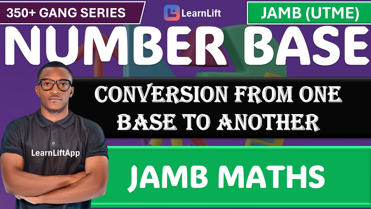 1.4) NUMBER BASE |CONVERSION FROM ONE BASE TO ANOTHER | JAMB/WAEC/NECO - YouTube