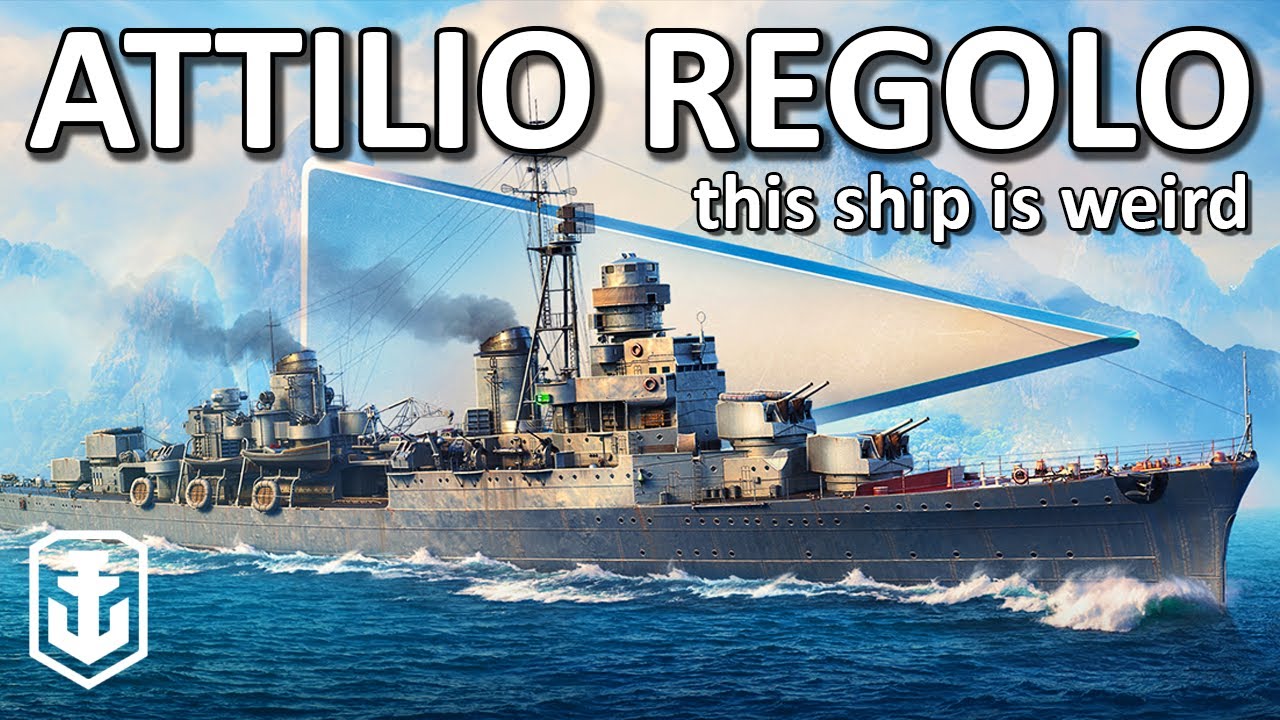 I Finally Have Attilio Regolo (Italian T10 Destroyer) - YouTube