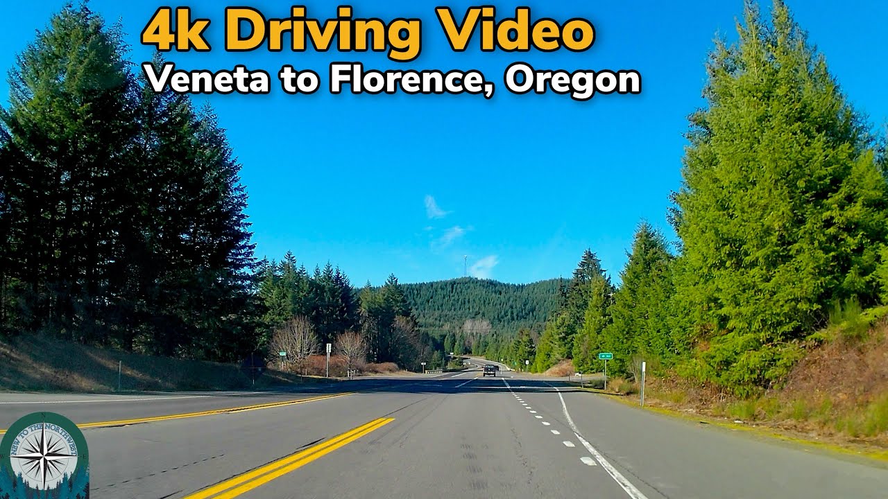 Our Journey from Veneta to Florence , Oregon 4k - YouTube