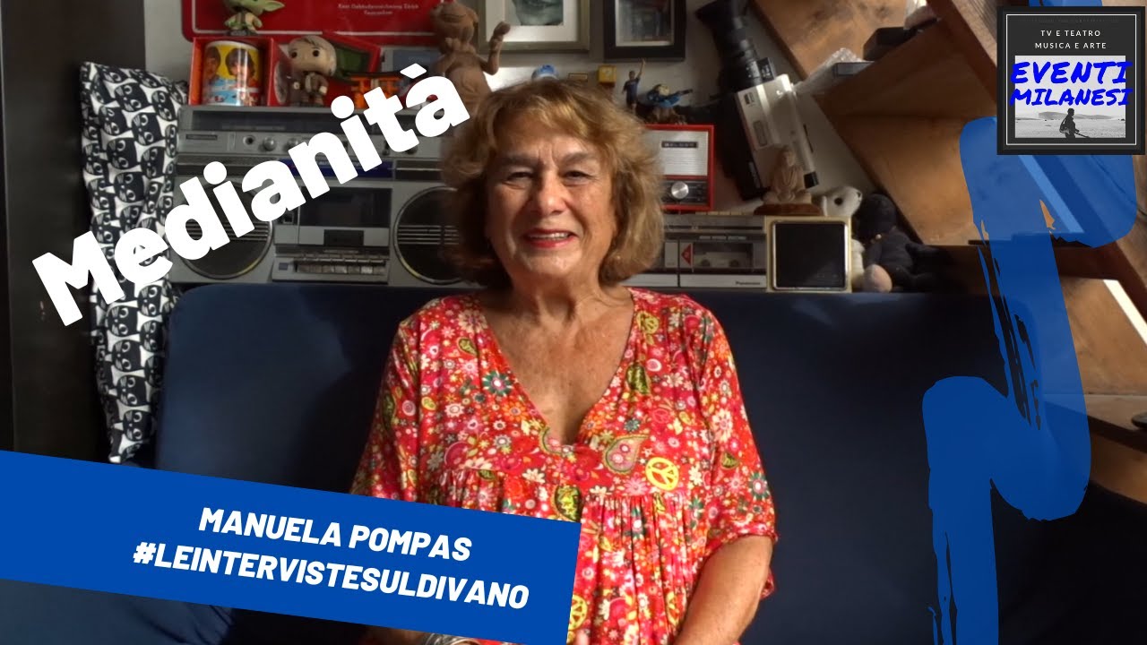 Medianità Manuela Pompas a #leintervistesuldivano - YouTube