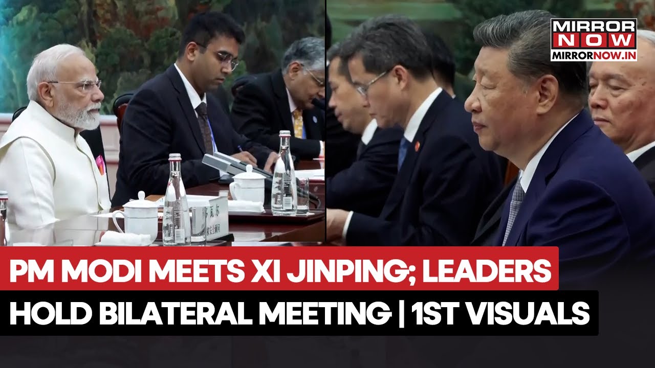 PM Modi Meets Xi Jinping In China; Leaders Hold Bilateral Meeting ...