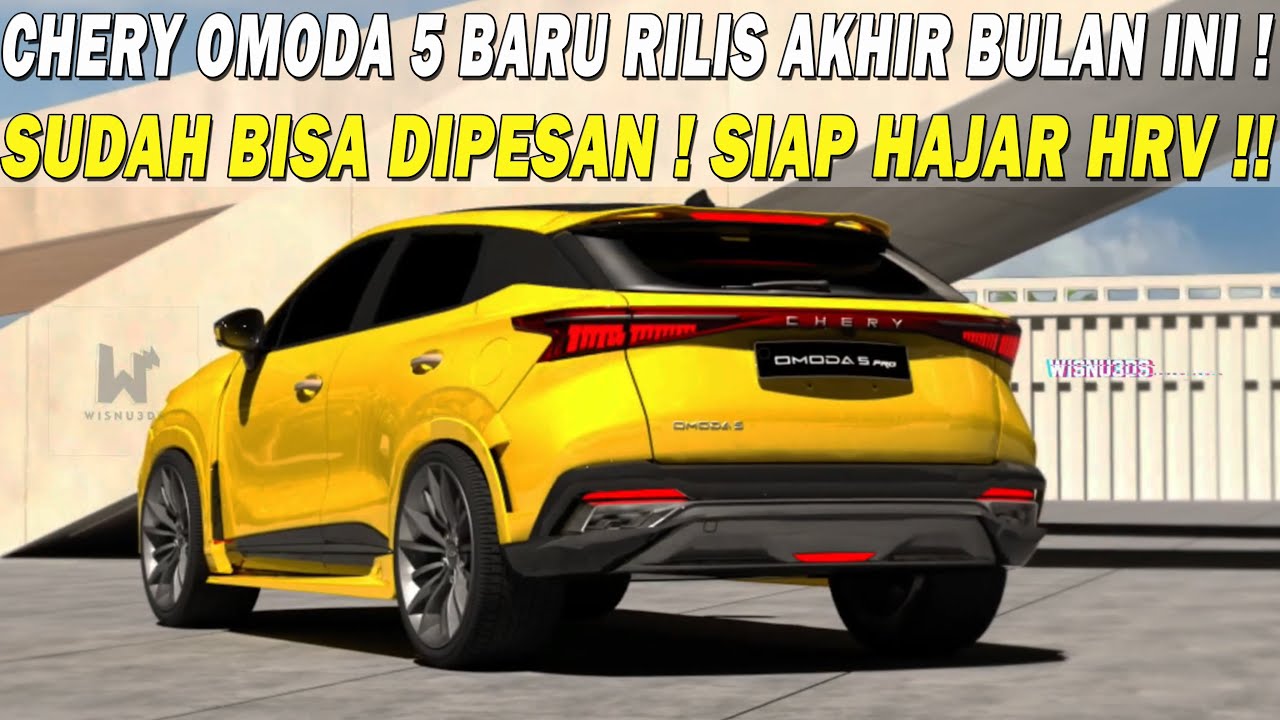 CHERY OMODA 5 BARU RILIS AKHIR BULAN INI! SUDAH BISA DIPESAN! SIAP ...