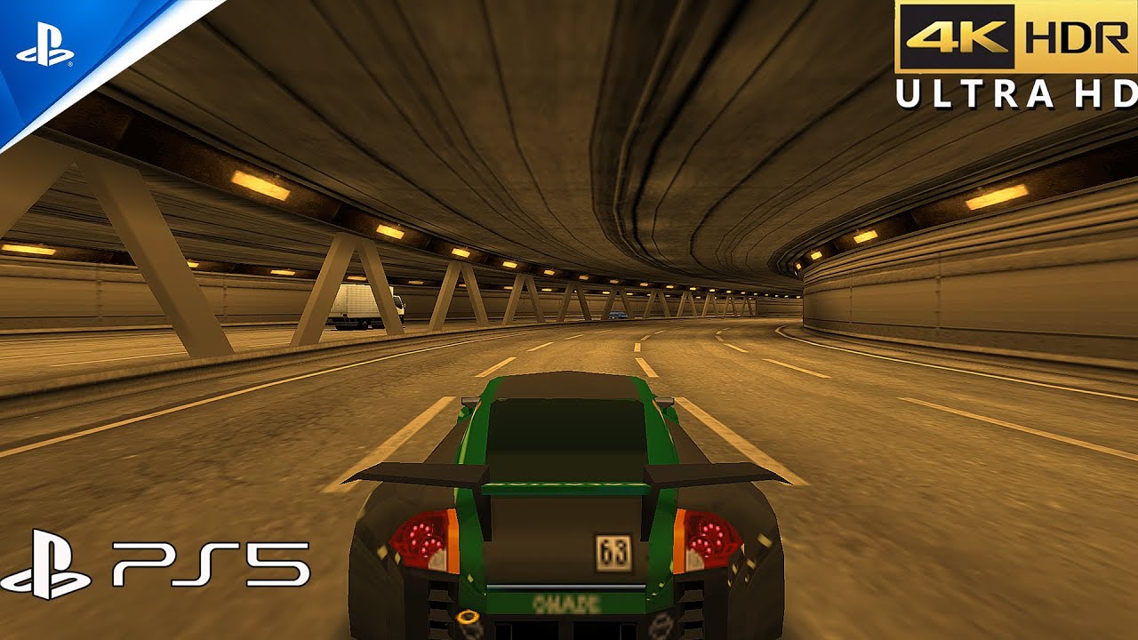 Ridge Racer 2 (PS5) 4K 60FPS Gameplay - YouTube