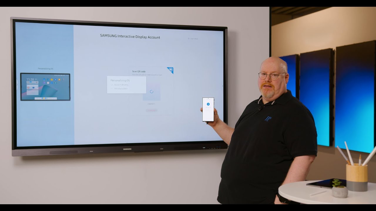 Samsung WAC – Vorstellung Samsung Interactive Display Account - YouTube