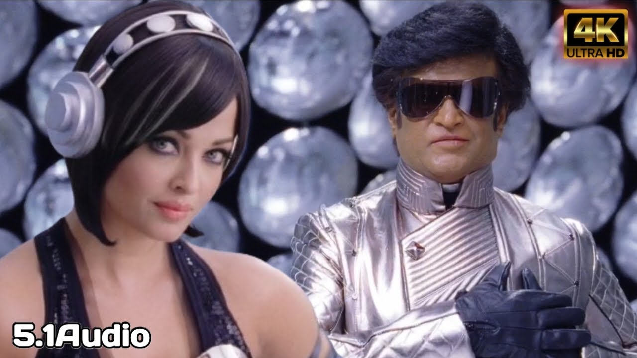 Inumulo O Hrudayam 4K Video Song || Robo || Rajinikanth, Aishwarya Rai ...