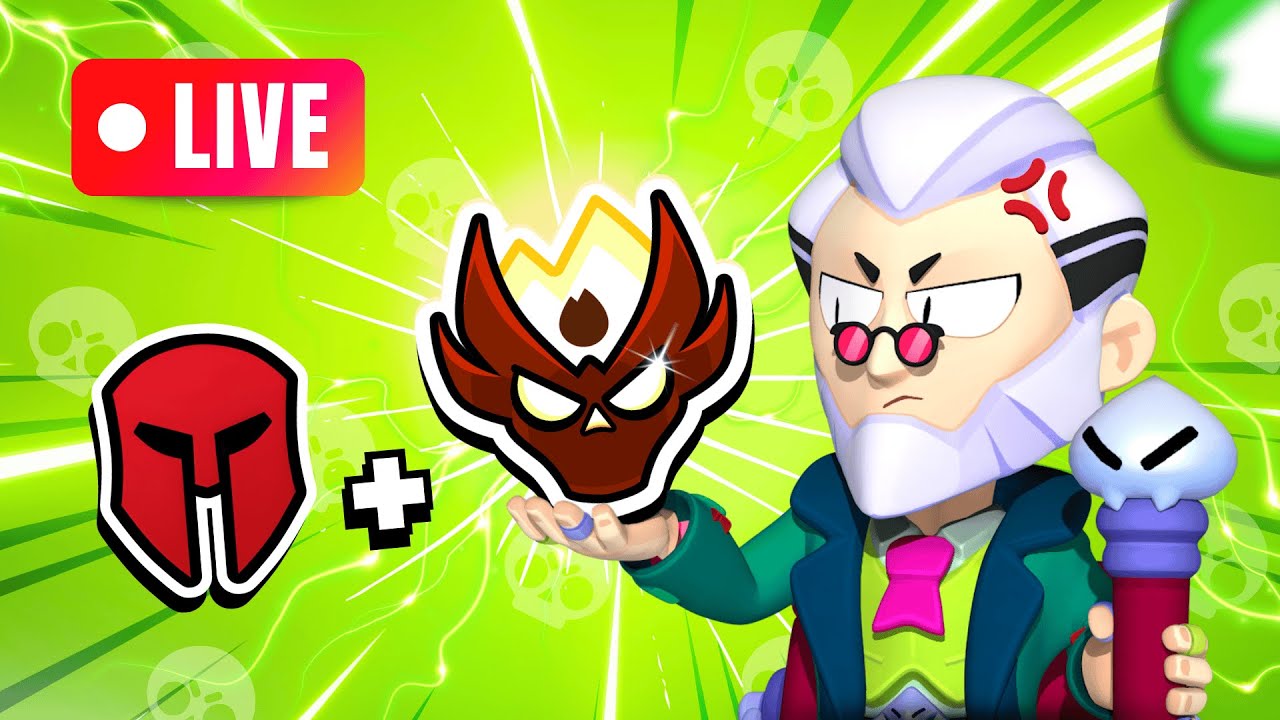 🔴 JOGANDO e TELANDO a MATCHERINO do VTzim + RANQUEADO do Brawl Stars ...
