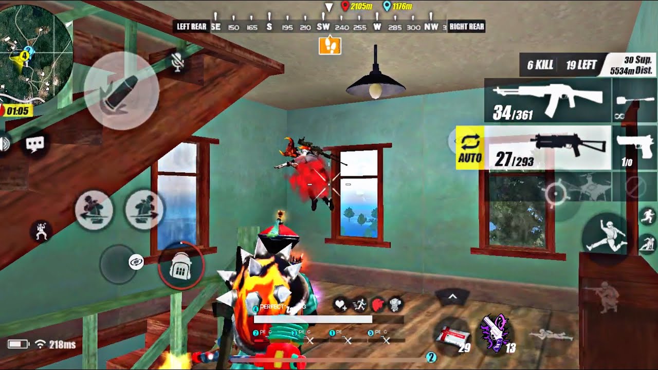 Wiping Out Teams In Ranked Game (ROS MOBILE) Rules of Survival - YouTube