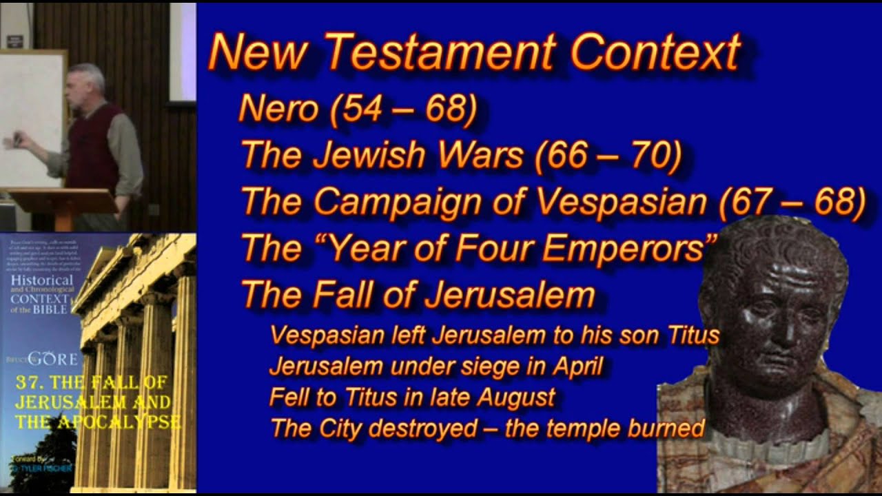 37. The Fall of Jerusalem and the Apocalypse - YouTube
