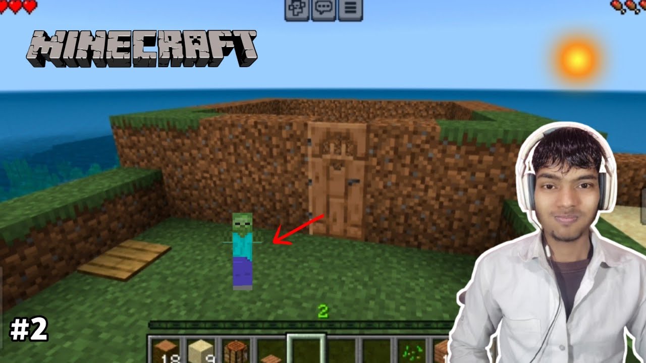 I MADE A PRIVATE PLATFORM IN MINECRAFT THE FIRST DAY AND INSTALLED A DOOR THE NEXT DAY - YouTube