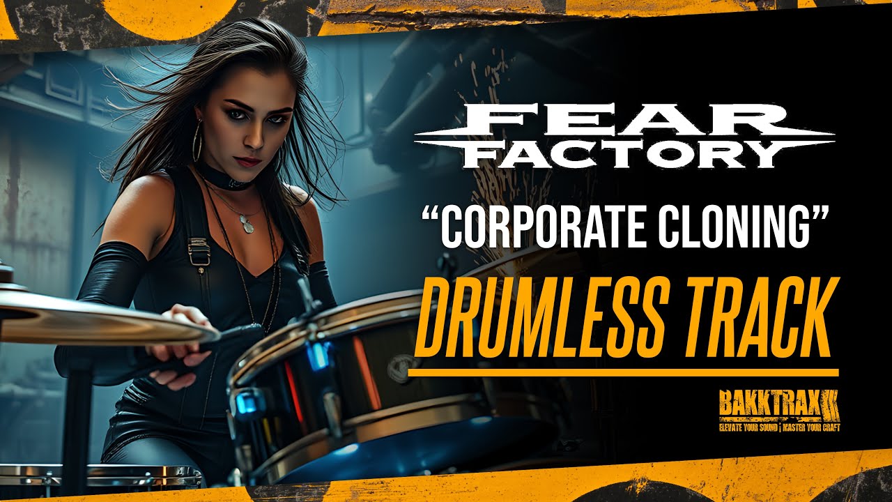 Fear Factory - Corporate Cloning (Drumless) NO DRUMS - High Quality ...