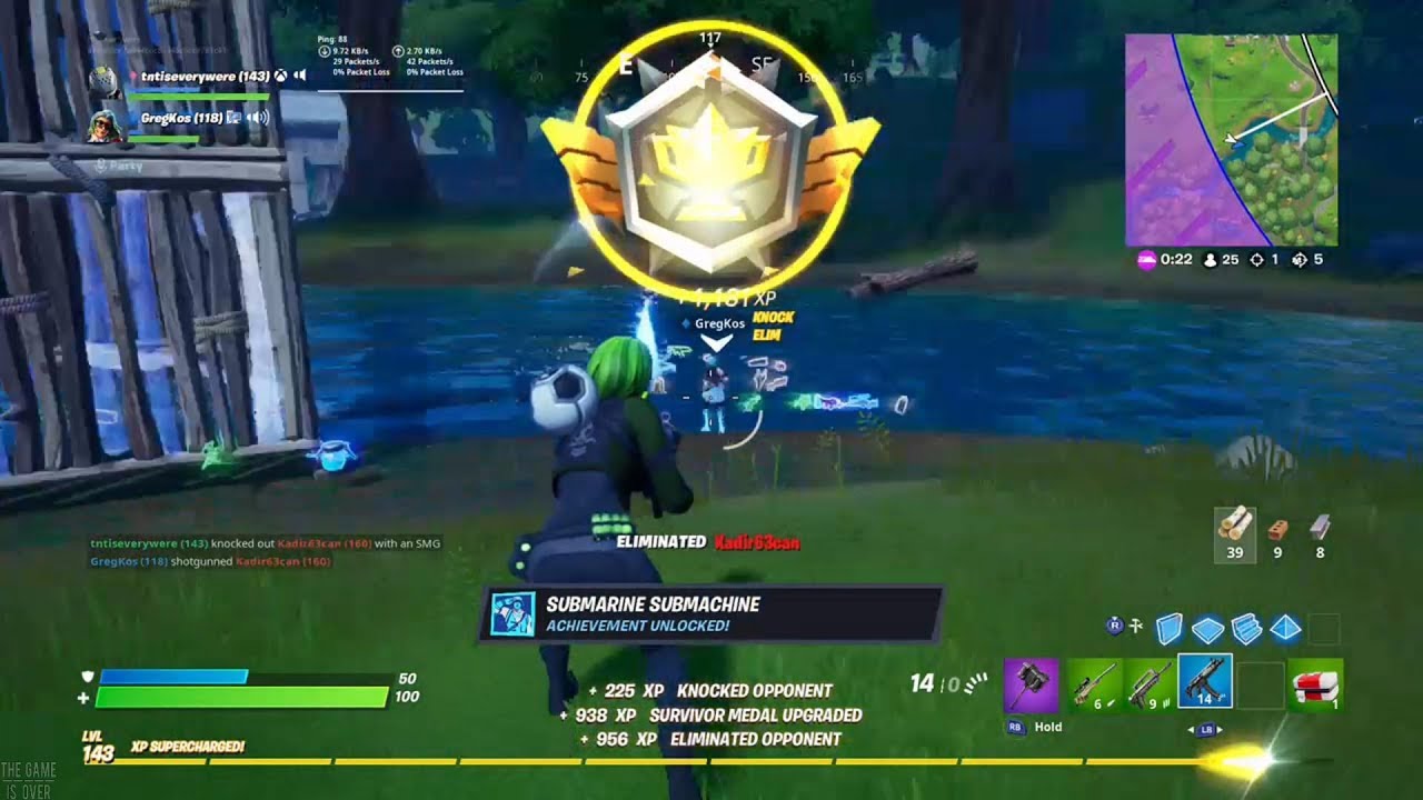 Fortnite | Achievements | Submarine Submachine - YouTube