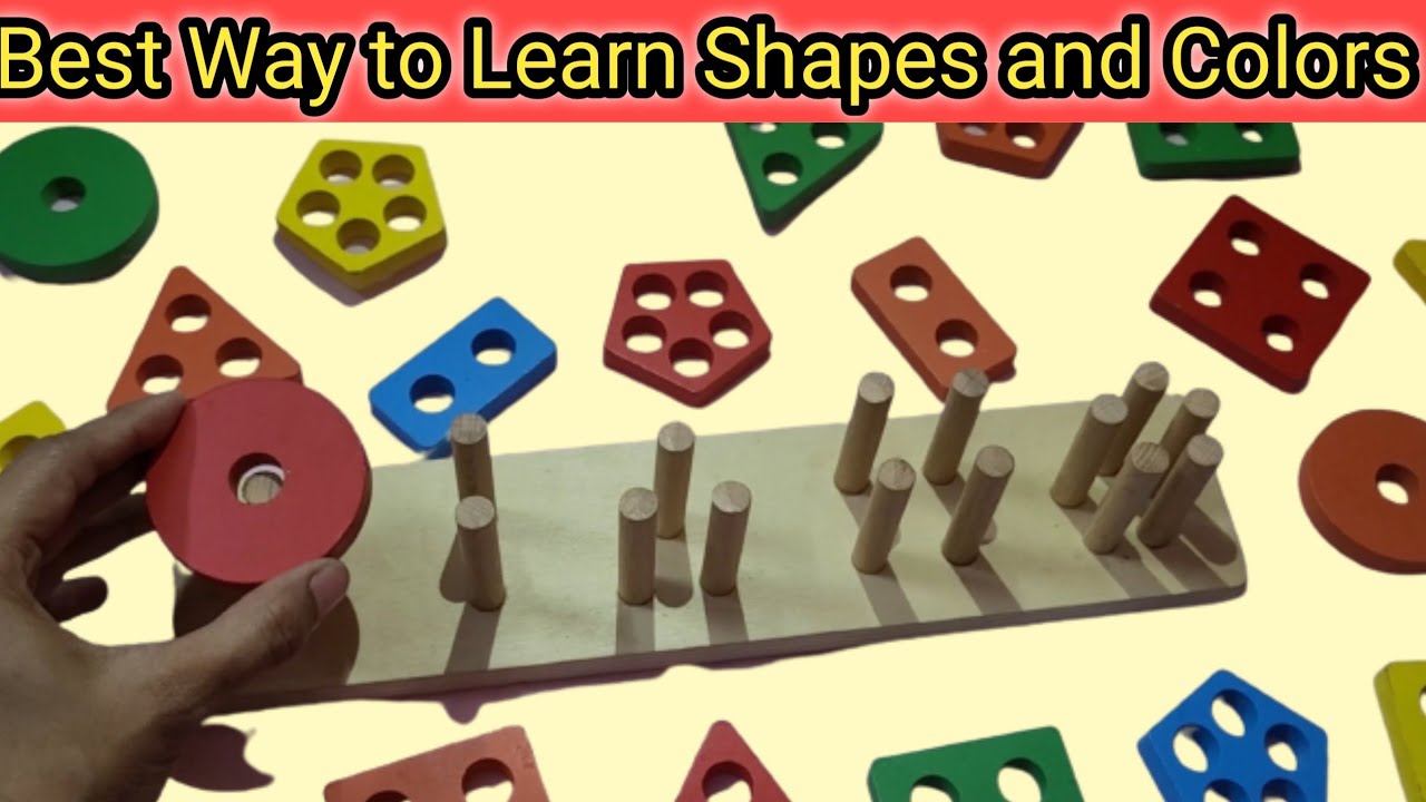 Best Shapes Puzzle Activity & Colors | Toddler Learning Video | Learn ...