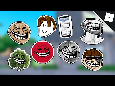 How to get the #167 - #174 TROLLFACE BADGES in FIND THE TROLLFACES (PART 9!) | Roblox