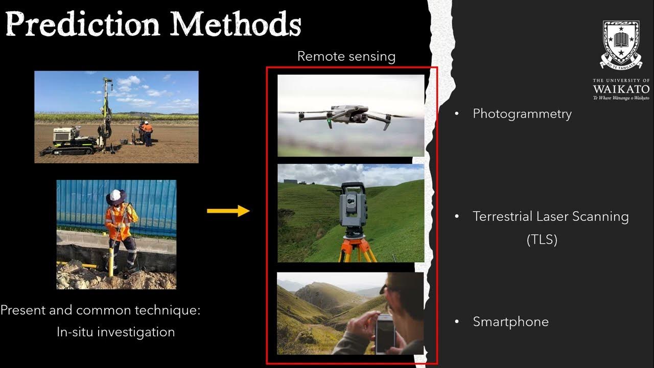 Predicting landslides using remote sensing techniques - YouTube