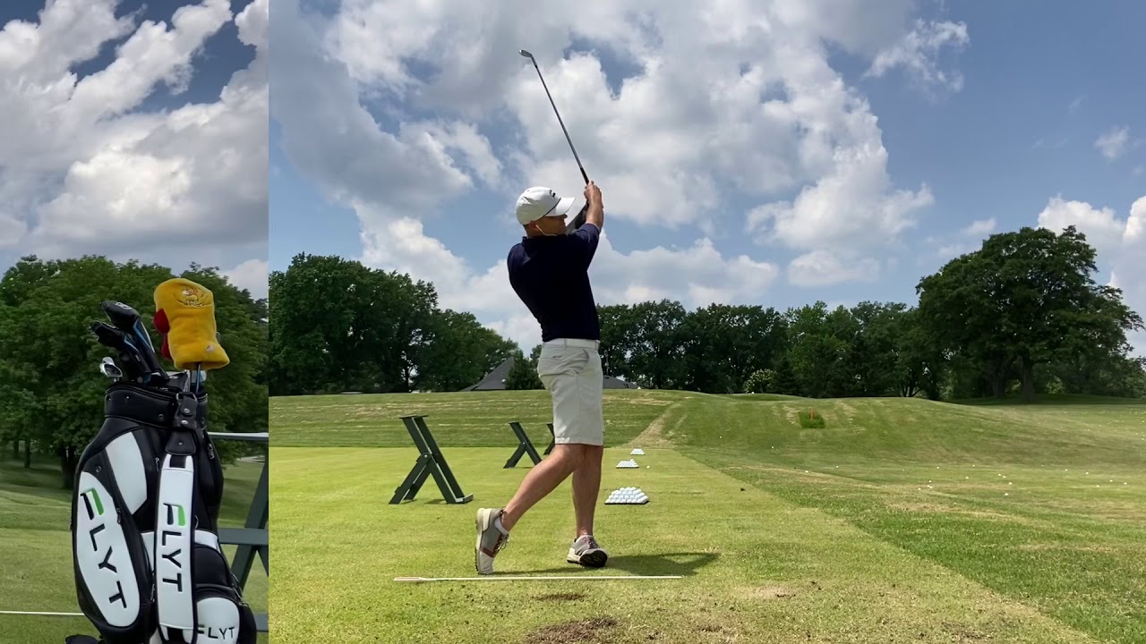 FLYT Golf. Full swing training. Not just a short game tool. Lead arm ...