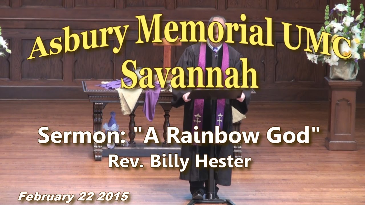 Sermon: "A Rainbow God" by Rev. Billy Hester - YouTube
