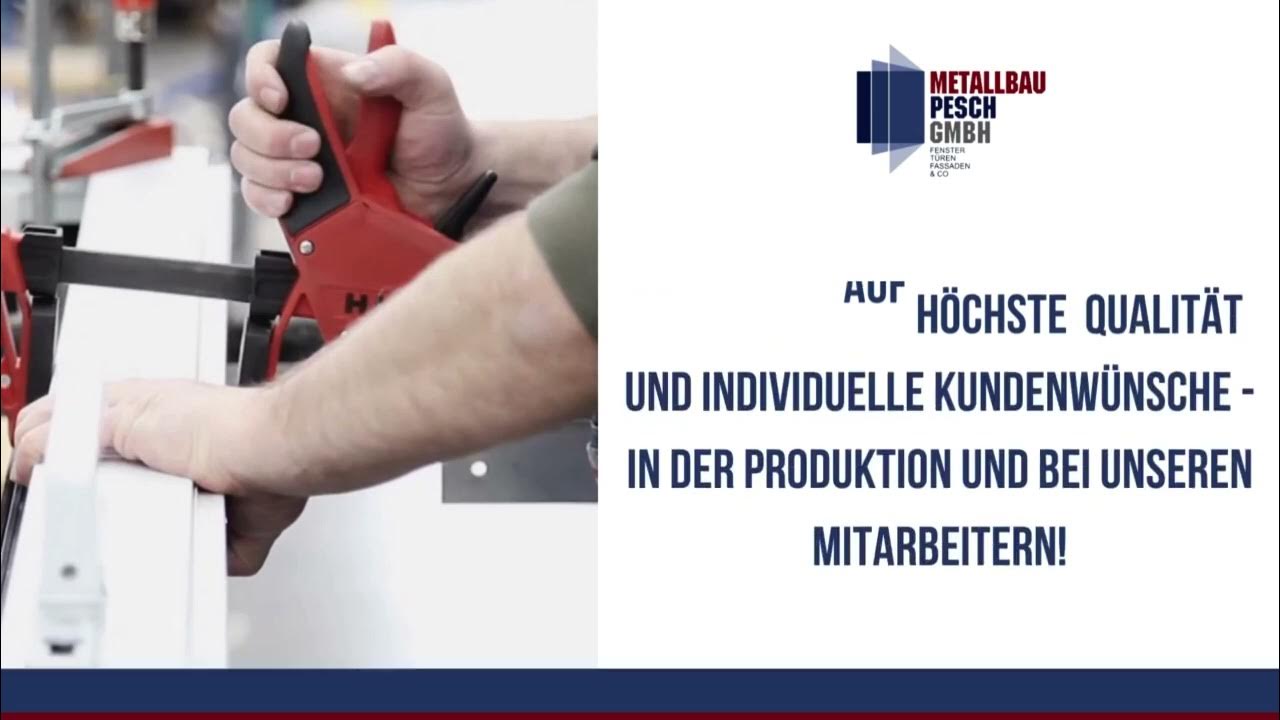 METALLBAUER (M/W/D) FACHRICHTUNG KONSTRUKTIONSTECHNIK - YouTube
