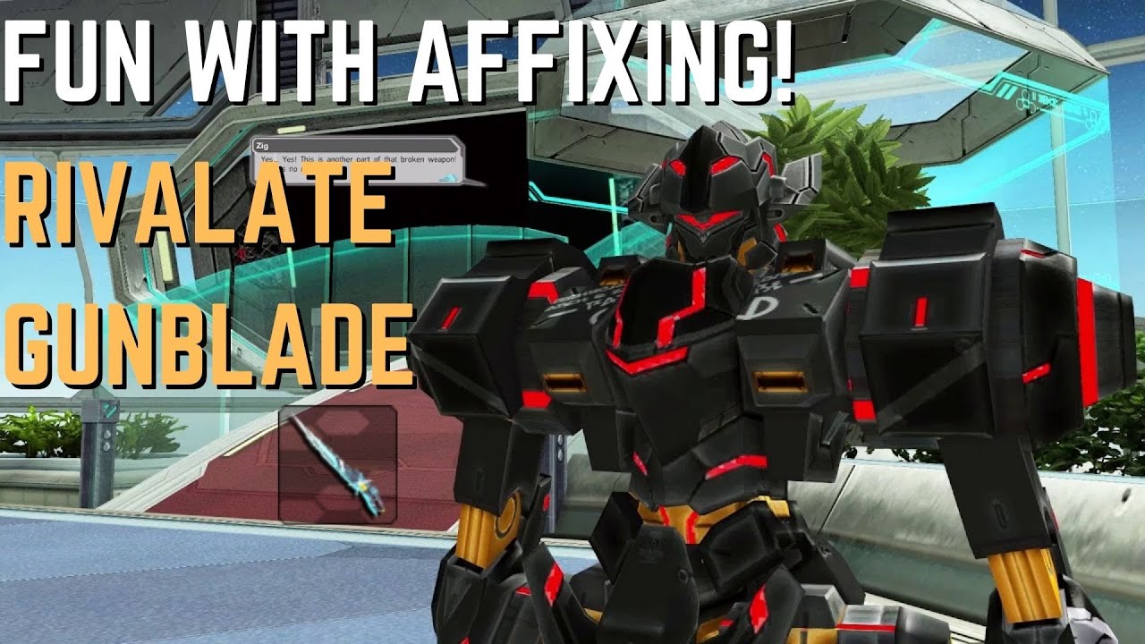 Fun With Affixing: Rivalate Gunblade - YouTube