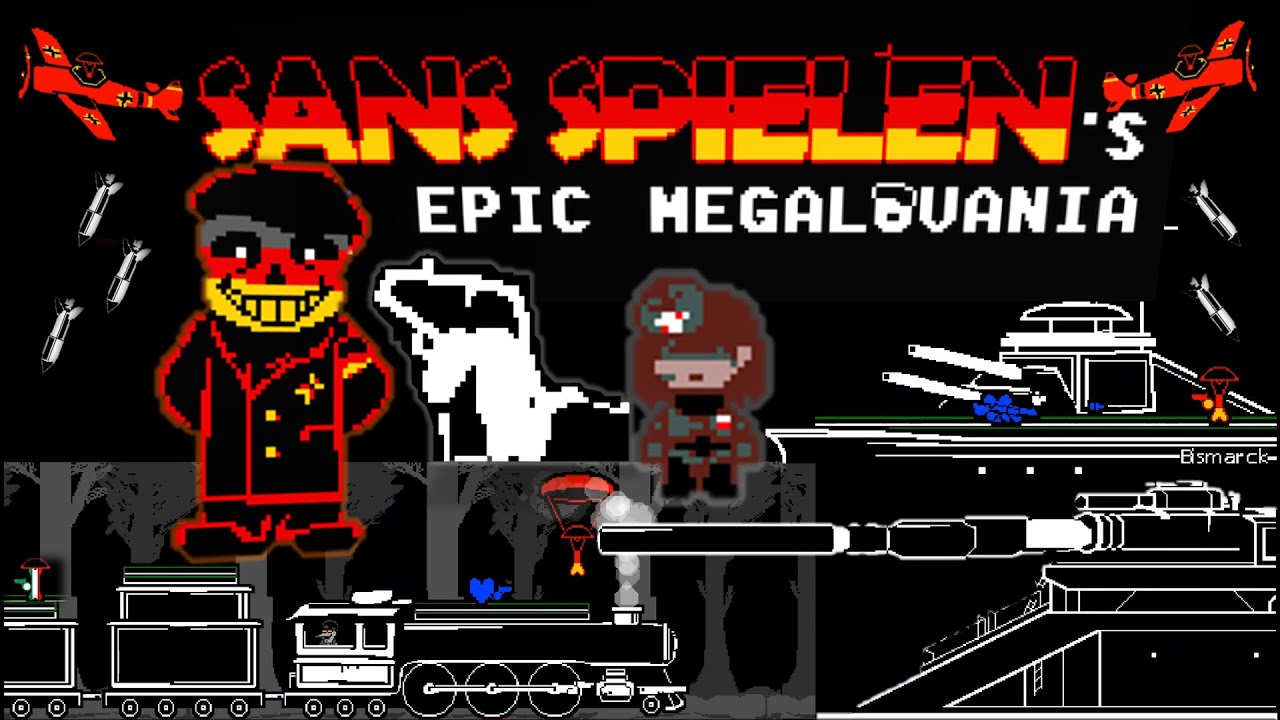 SANS SPIELEN'S EPIC MEGALOVANIA / Undertale Fangame Gameplay - YouTube