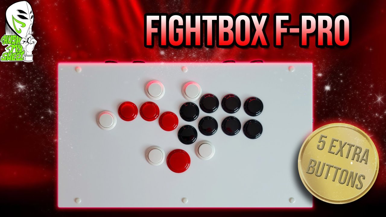 A classic controller gets a few new buttons! FightBox F-Pro! - YouTube