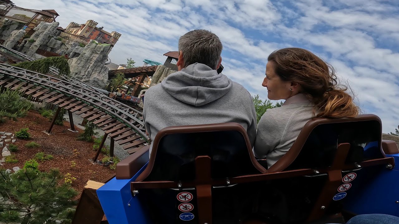 Mack Rides Powered Coaster Alpenexpress Enzian Europa-Park Rust 2024 ...