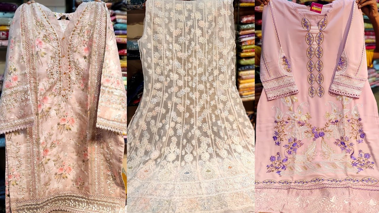 Handwork New Design Suit | Pakistani Suits | Printed work Suit | Eid ...