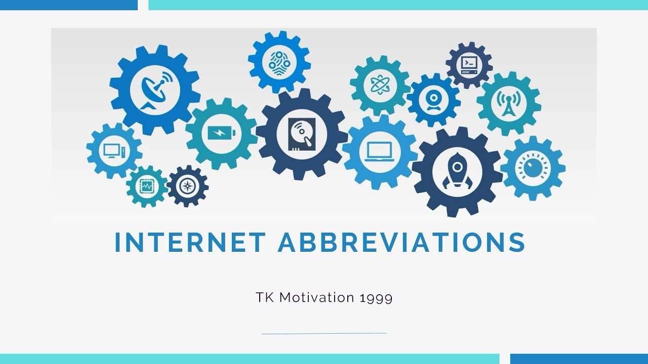 Internet abbreviation & Acronyms #english #youtube #learnenglish # ...