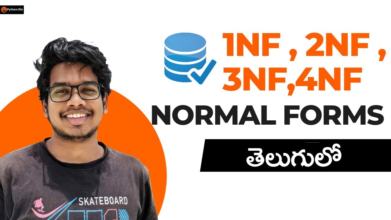 1nf 2nf 3nf Bcnf Dbms In Telugu Dbms Tutorials In Telugu Youtube 3846