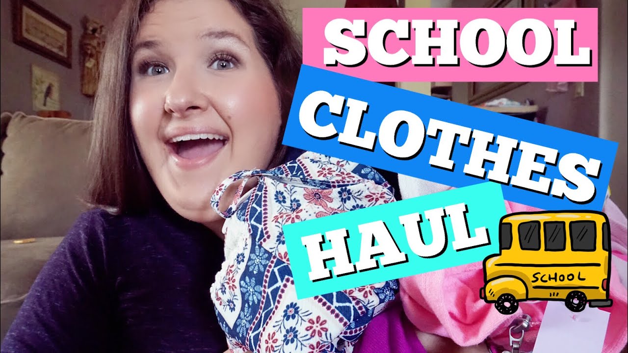 BACK TO SCHOOL CLOTHING HAUL | TWEEN CLOTHES HAUL | BACK TO SCHOOL ...