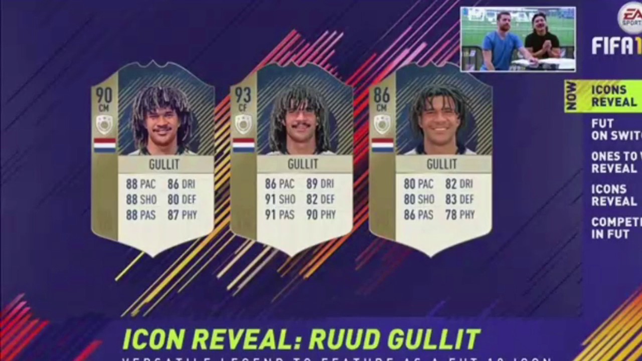 GULLIT IN FIFA 18 - YouTube
