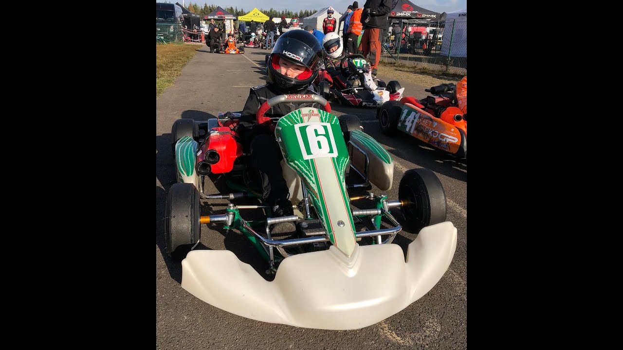 Eric Karting Debut Season 2021 Sweden Class: Mini - YouTube