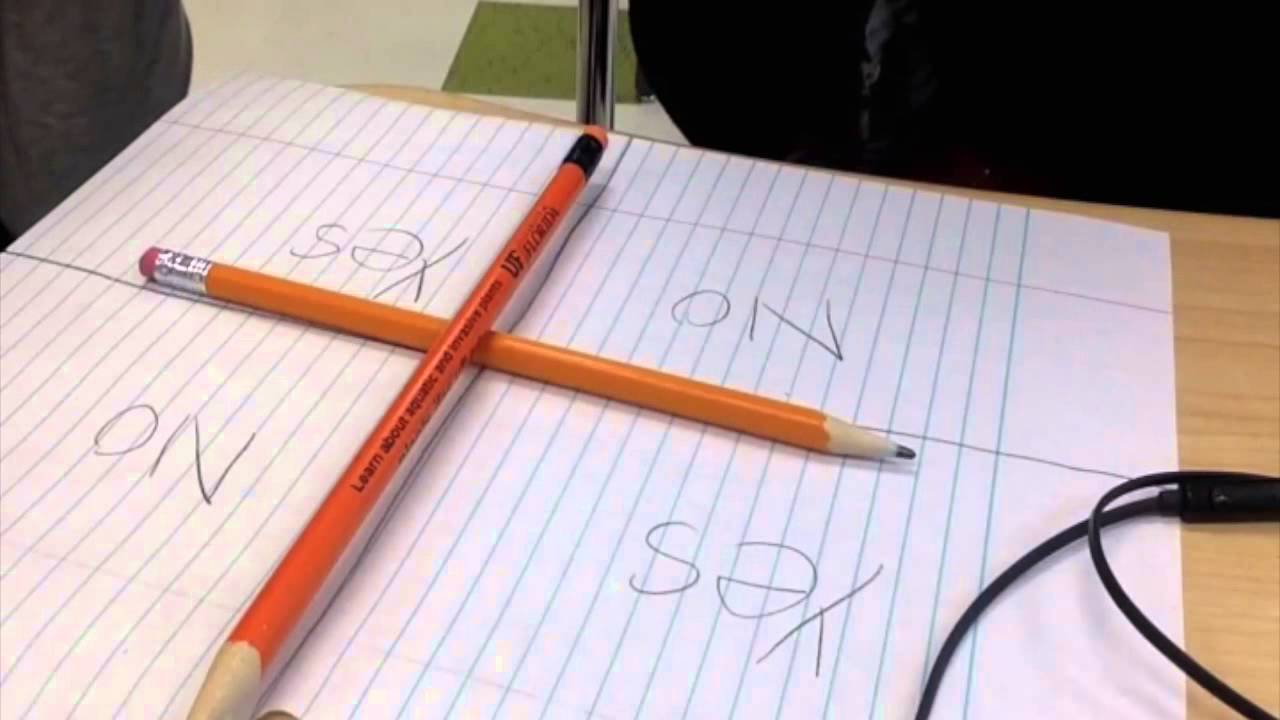 Charlie Charlie Pencil Game #1 - YouTube