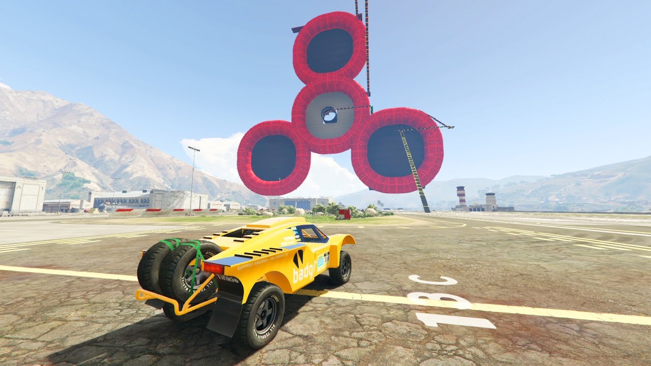 FIDGET SPINNER GIGANTE EN GTA V - YouTube