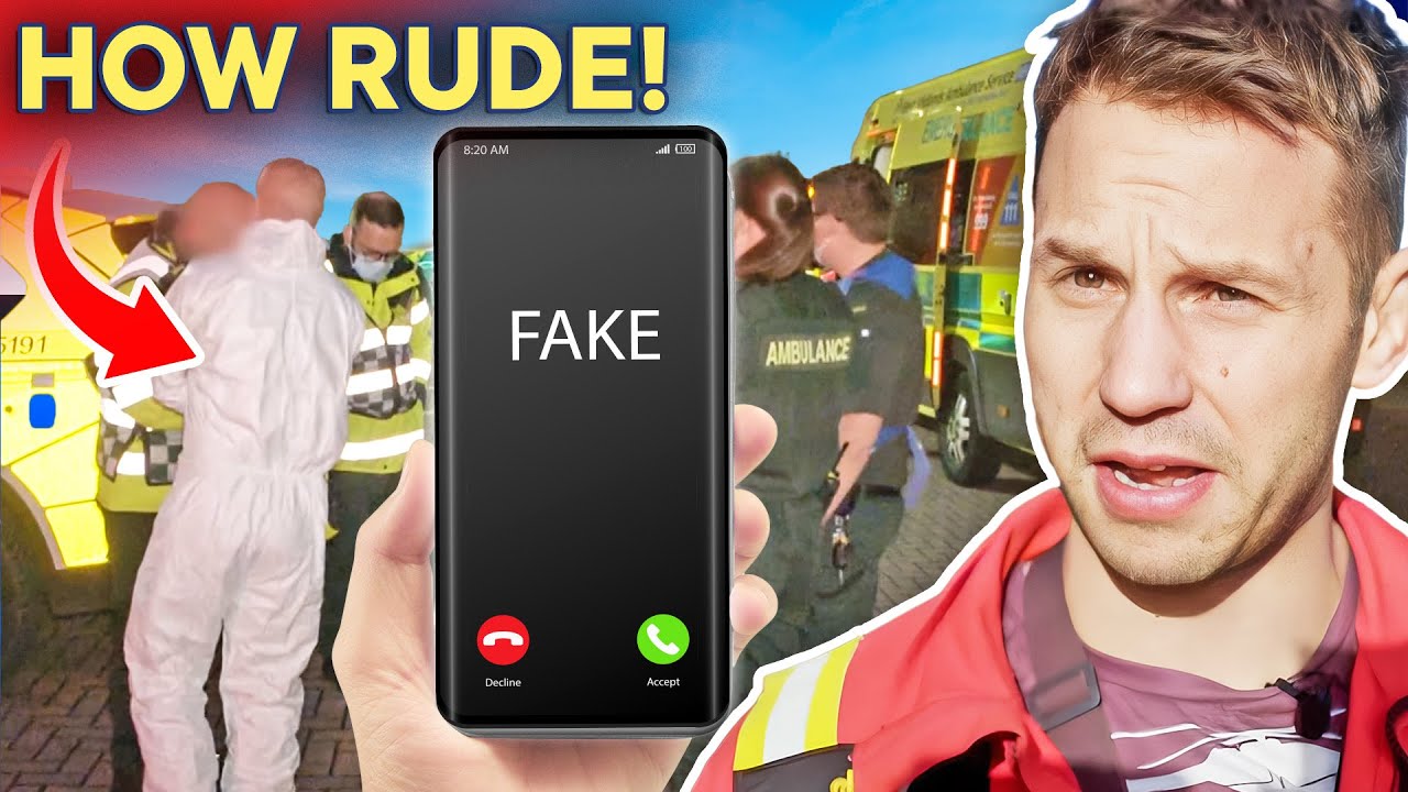 FAKE Emergency Calls Are Never Okay | Ambulance Code Red Compilation ...