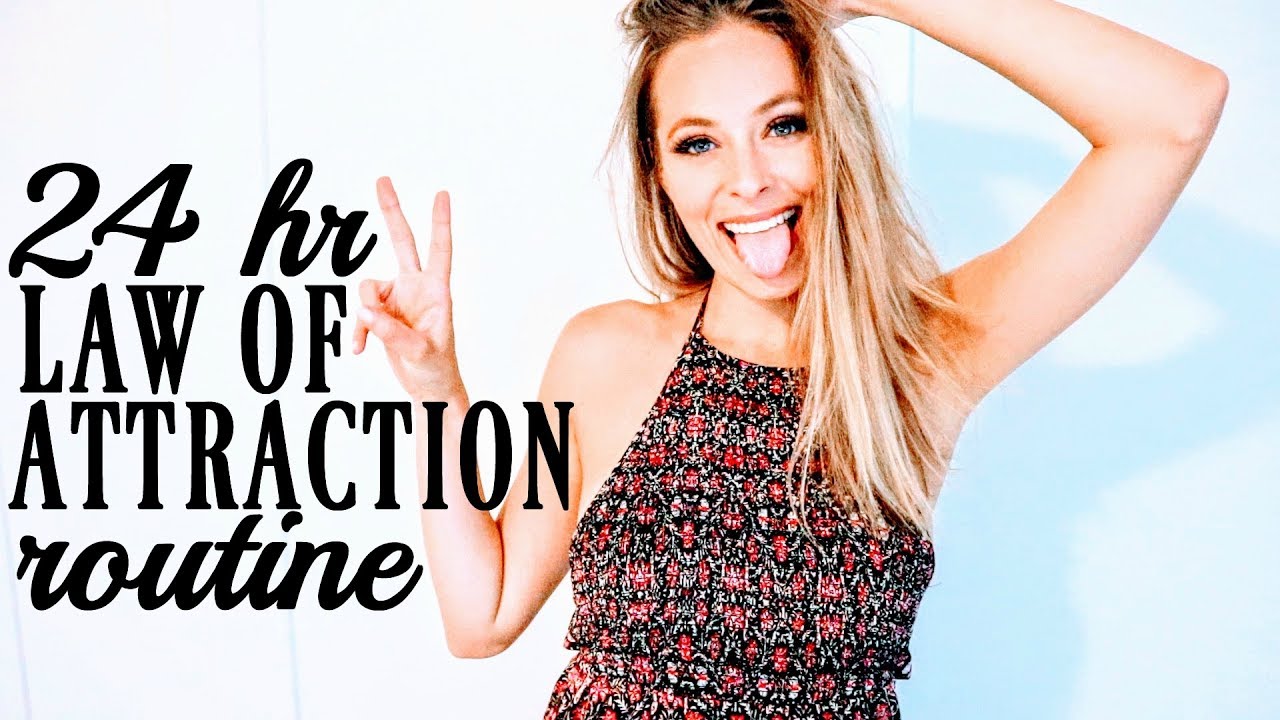 24 Hour Manifestation Routine The Law Of Attraction Youtube
