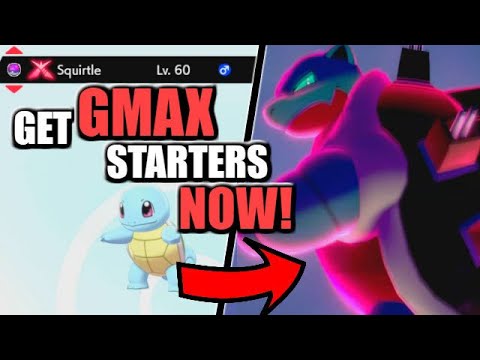 Get ALL the Gigantamax Starters NOW in Pokemon Sword and Shield - YouTube