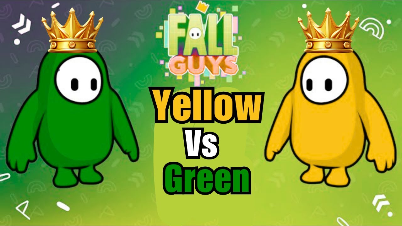 🟡Yellow VS Green🟢Battle | FALL GUYS LIVE CUSTOM GAMES WITH VIEWERS ...