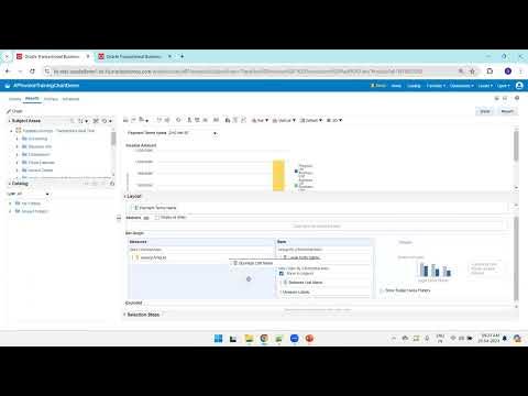 Graph - Chart - OTBI - Oracle Fusion ERP - YouTube