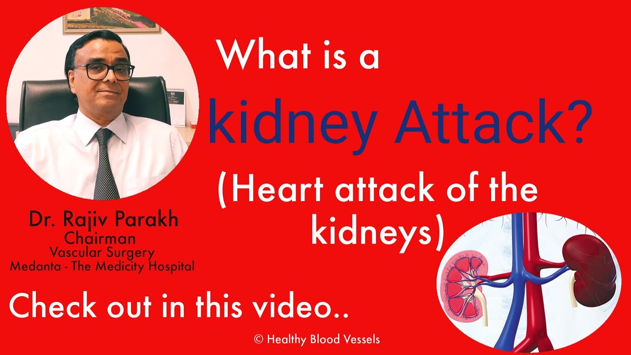 Kidney Attack - "heart attack of the kidneys" | Dr.Rajiv Parakh ...