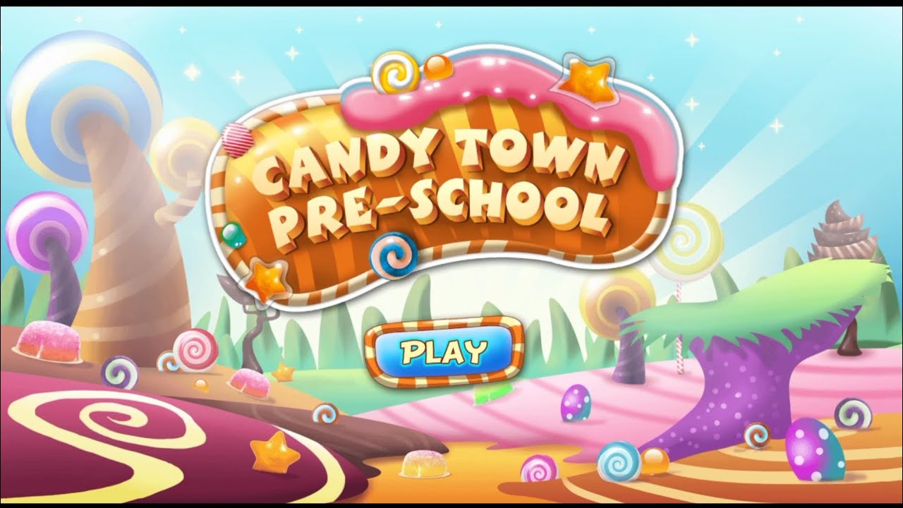 Candy-town|Preschool activities|Collect the candies|Learn alphabet ...