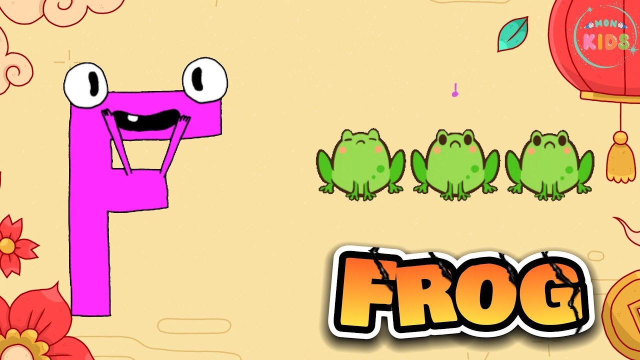 ABC Phonics Song ♫ F is for Frog 🐸 Kids Songs ♫ ABCD Rhymes for ...