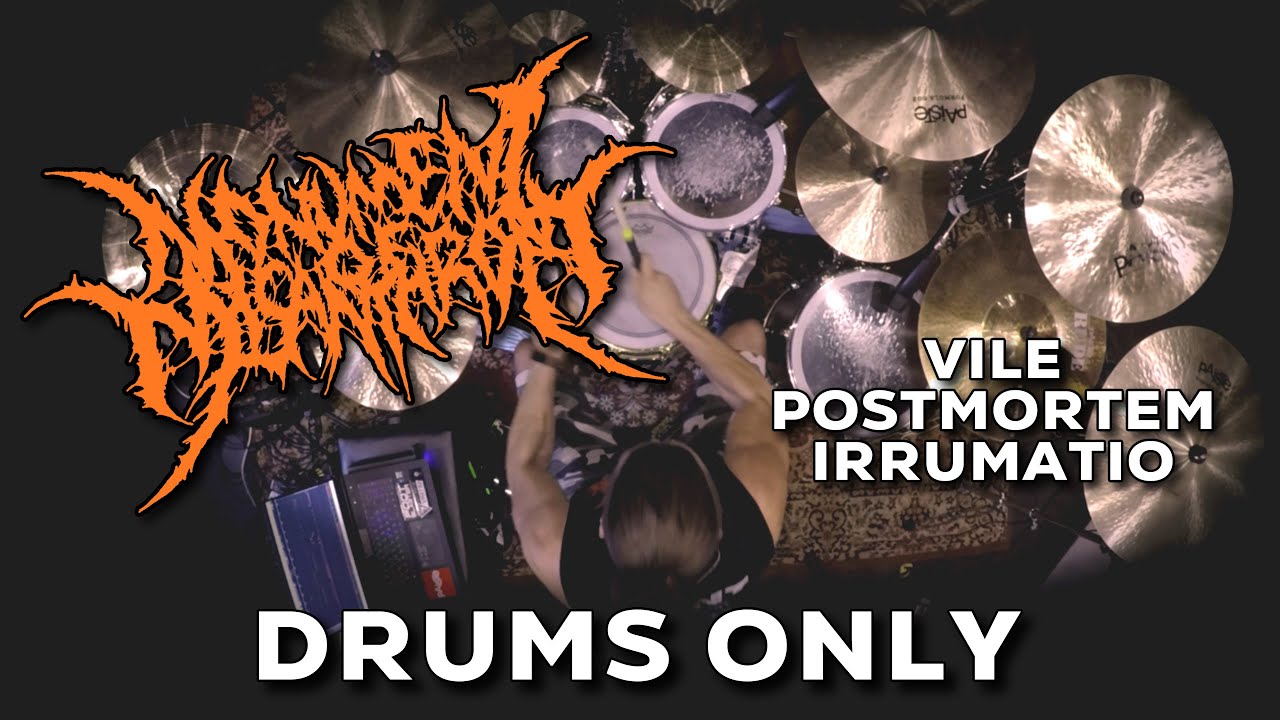 Eugene Ryabchenko - Monument of Misanthropy - Vile Postmortem Irrumatio (studio session)🥁DRUMS ...